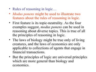 Lecture # 2 principles of logics | PPT
