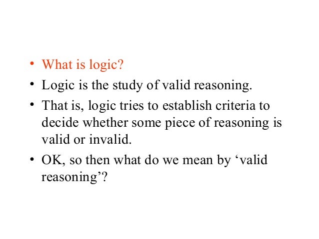 Lecture # 2 principles of logics