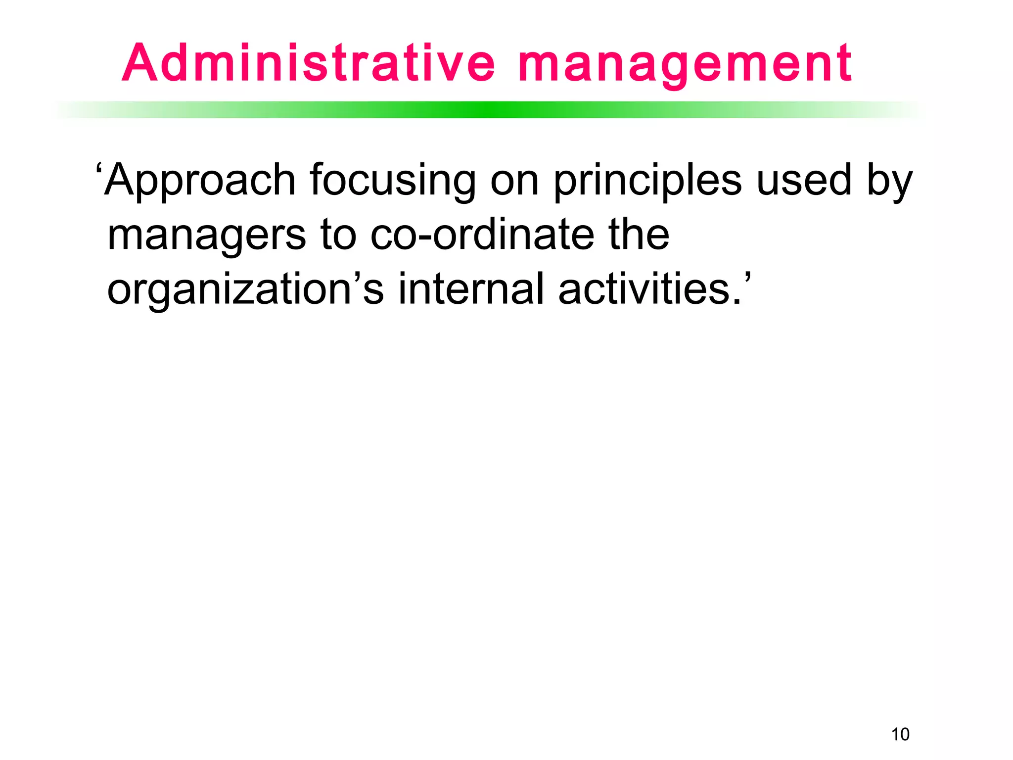 Principles of Management - Lecture 2 | PPT