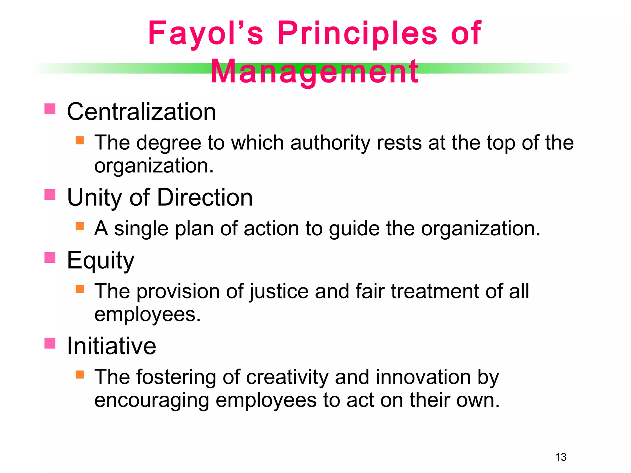 Principles of Management - Lecture 2 | PPT