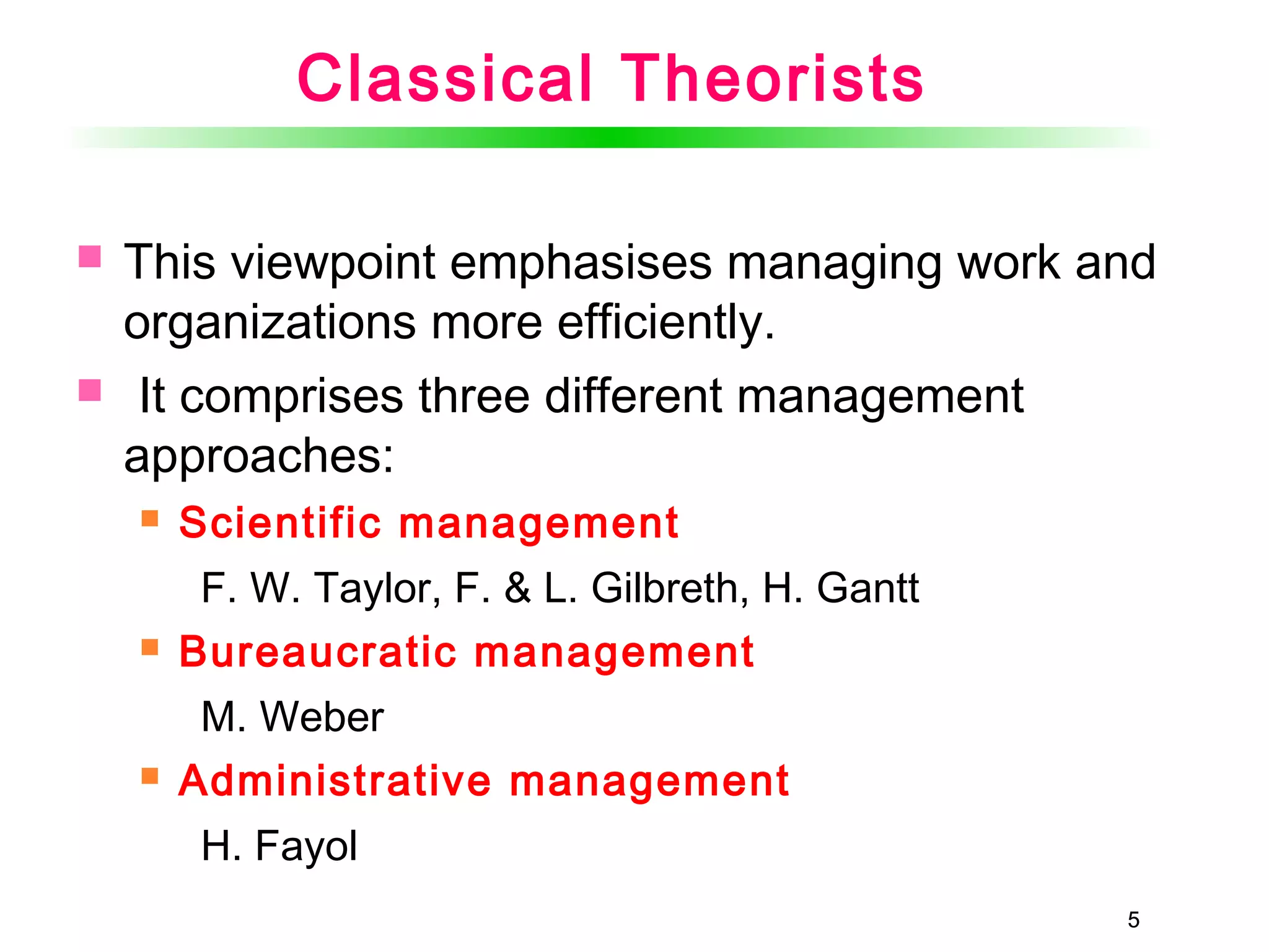 Principles of Management - Lecture 2 | PPT