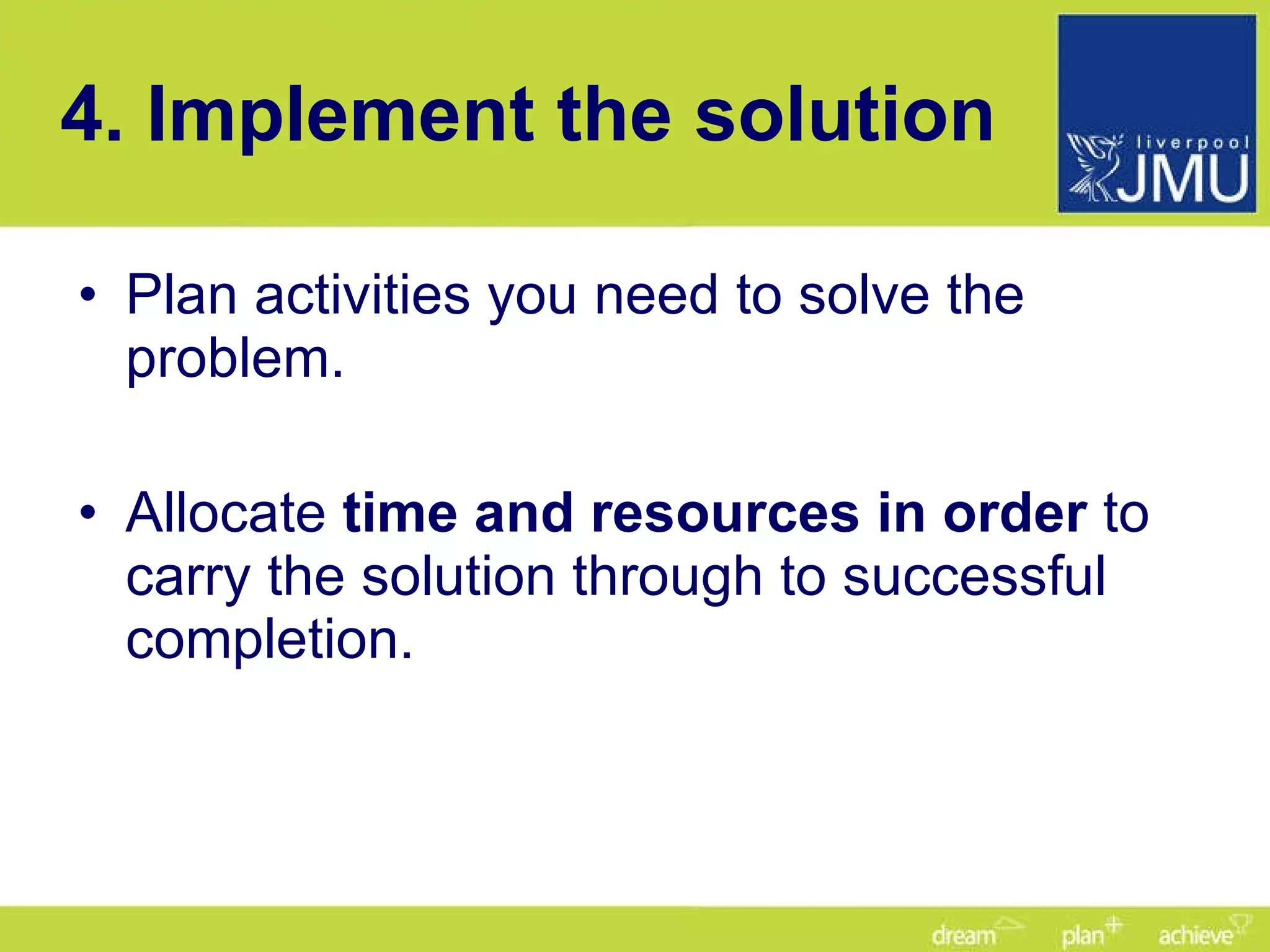Lecture 2 problem solving strategies | PPT