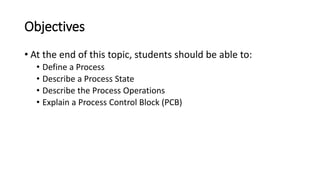 Lecture 2 process | PPT