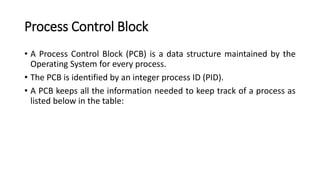 Lecture 2 process | PPT