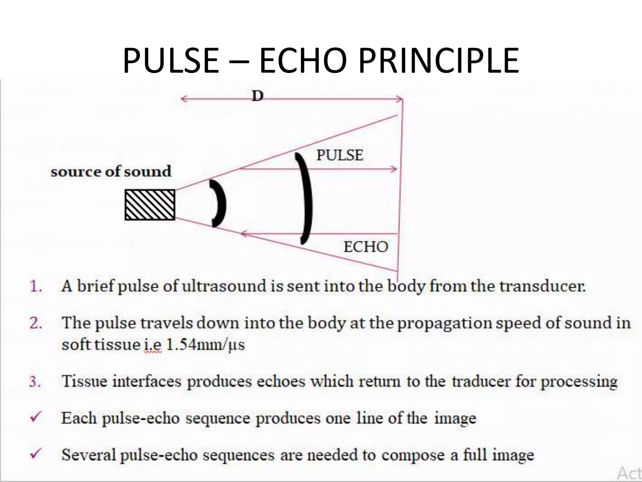 production of ultrasound and physical characteristics- | PPTX
