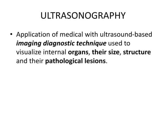 production of ultrasound and physical characteristics- | PPTX