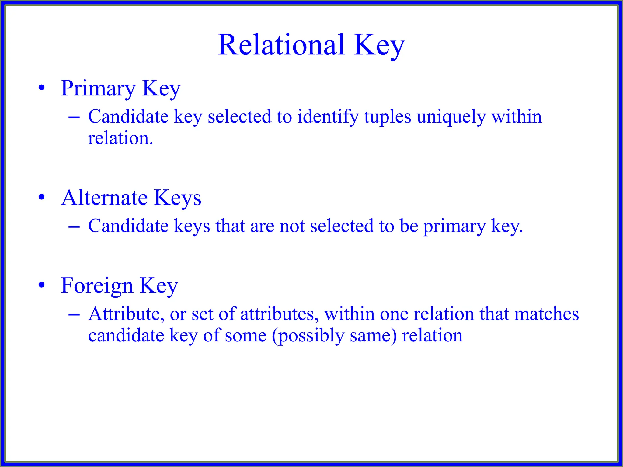 Lecture 2 - Relational Model and Terminology.pptx | Databases | Computer Software and Applications