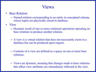 Lecture 2 - Relational Model and Terminology.pptx | Databases | Computer Software and Applications