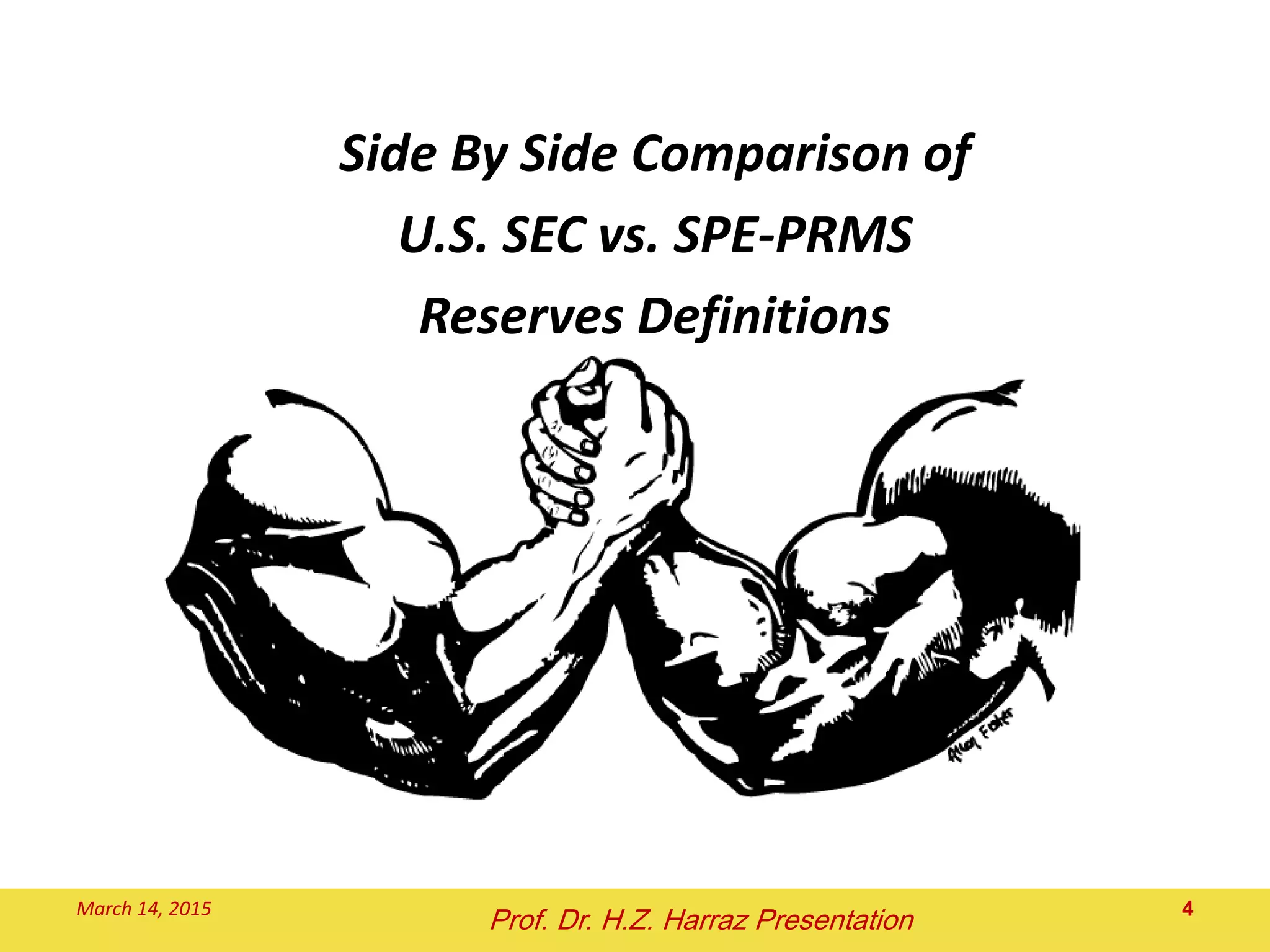 PETROLEUM RESERVES AND RESOURCES: Standardization of Petroleum ...
