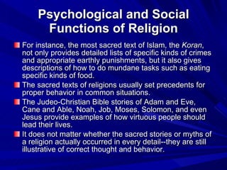 Lecture 2 rituals in religion | PPT