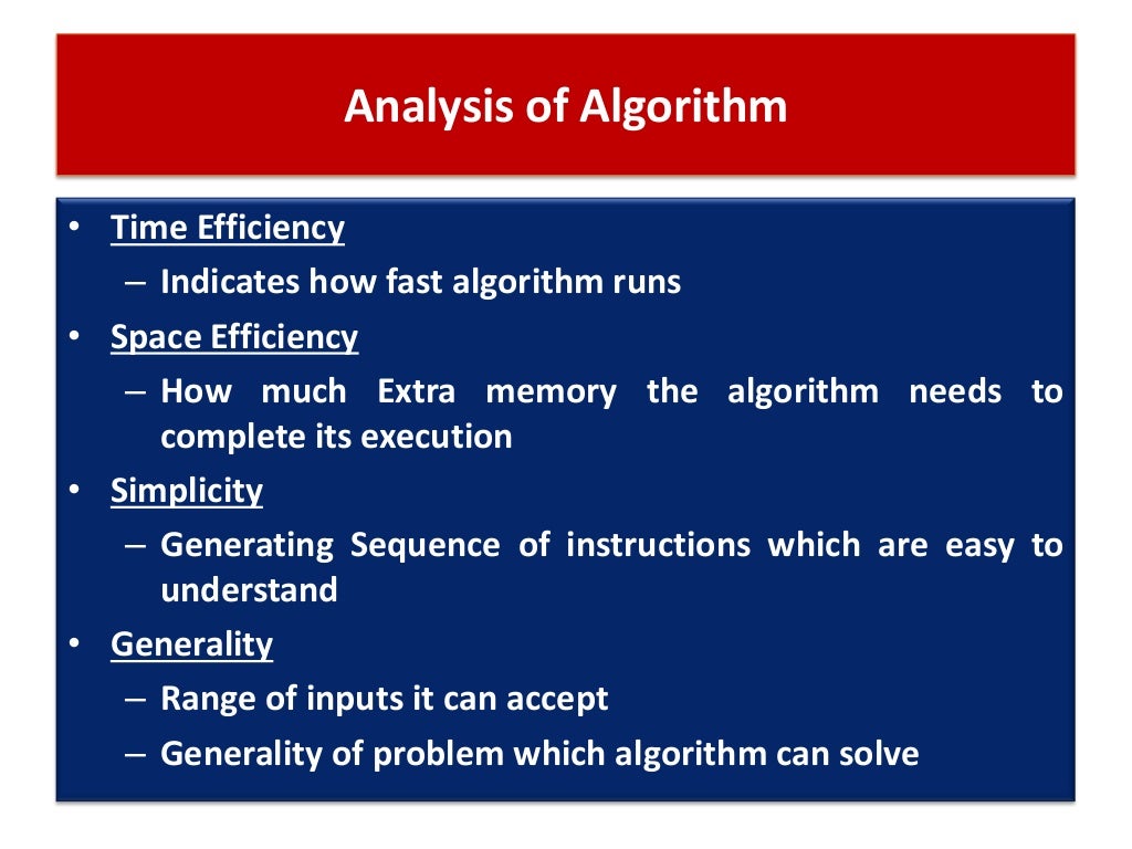 Lecture 2 role of algorithms in computing Lecture 2 role of algorithms in computing