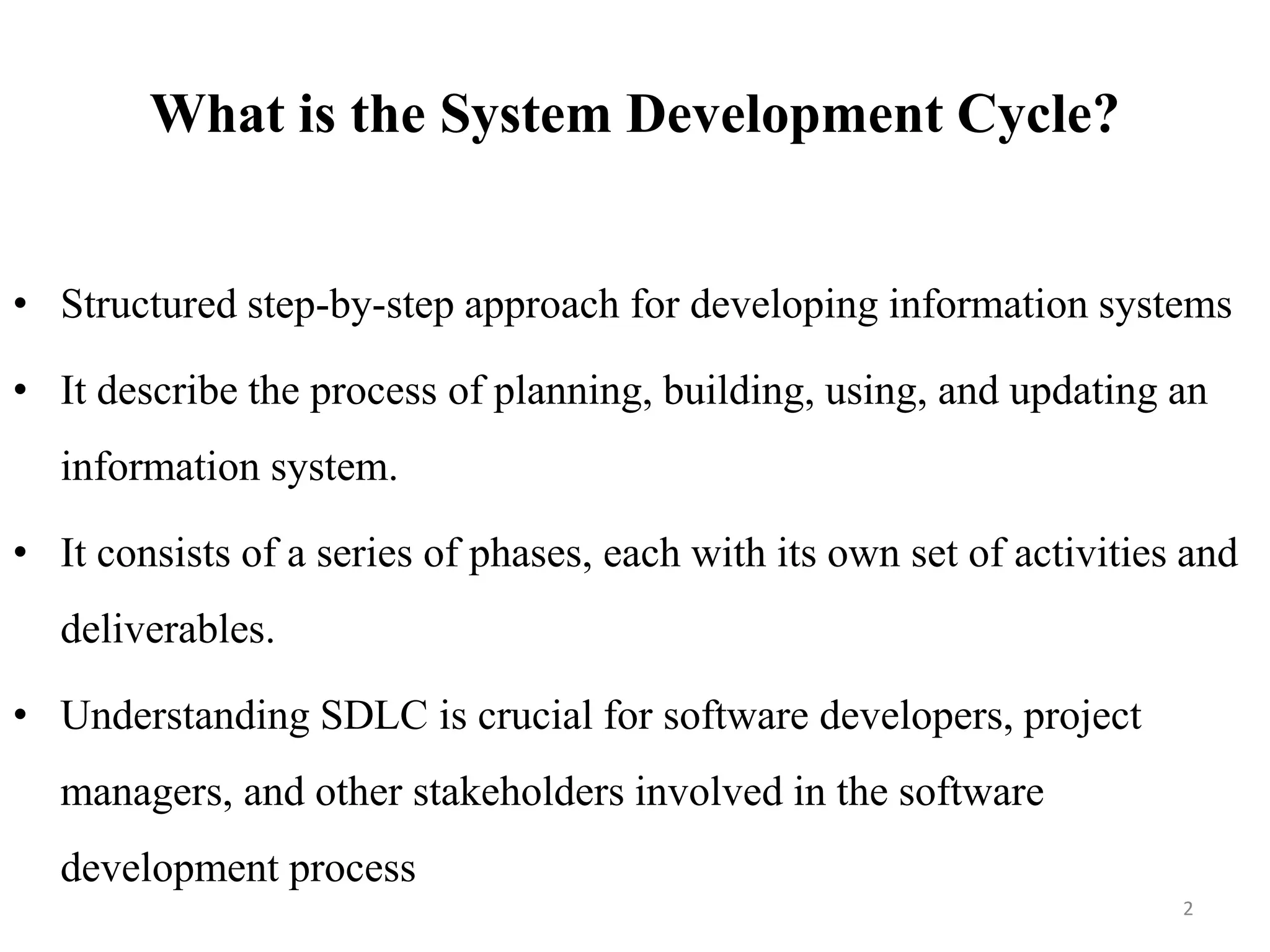 Software development life cycle (SDLC) Models | PPTX