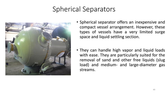 Lecture 2 -Separators of oil and gas systems | PDF | Chemistry | Science
