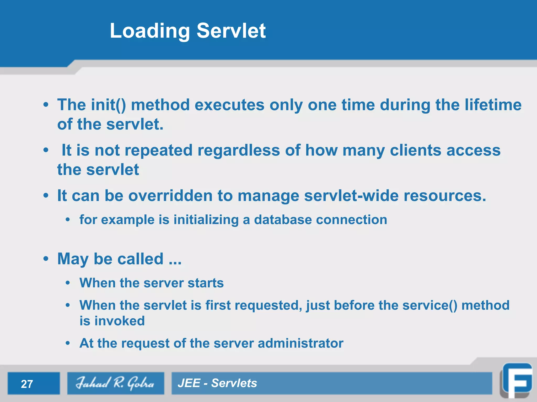 Lecture 2: Servlets | PDF