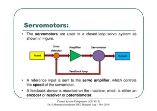 Lecture 2 Servomotors - Basics & Working | PDF