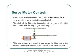 Lecture 2 Servomotors - Basics & Working | PDF