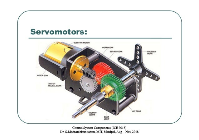 Lecture 2 Servomotors - Basics & Working
