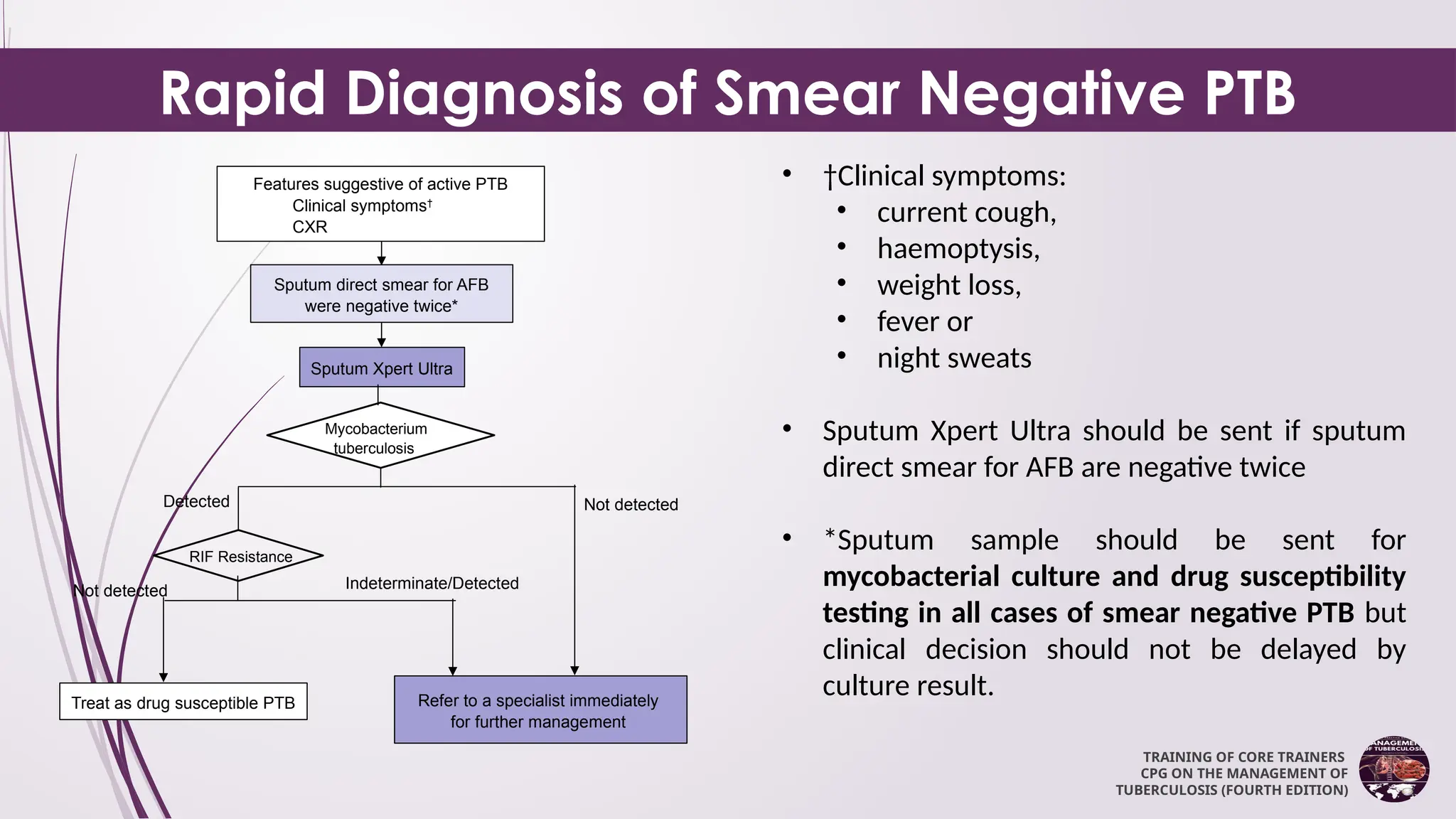 CPG TB Malaysia Lecture 2 - Smear Negative PTB.pptx
