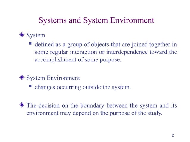 Lecture 2 - System, model simulation.ppt