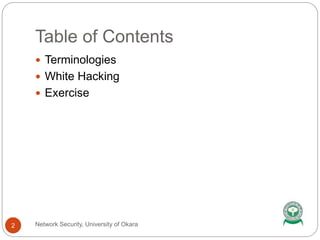 Network Security Terminologies | PPT