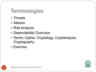 Network Security Terminologies | PPT