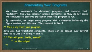 Lecture 2 - The History and Overview of Java.pptx