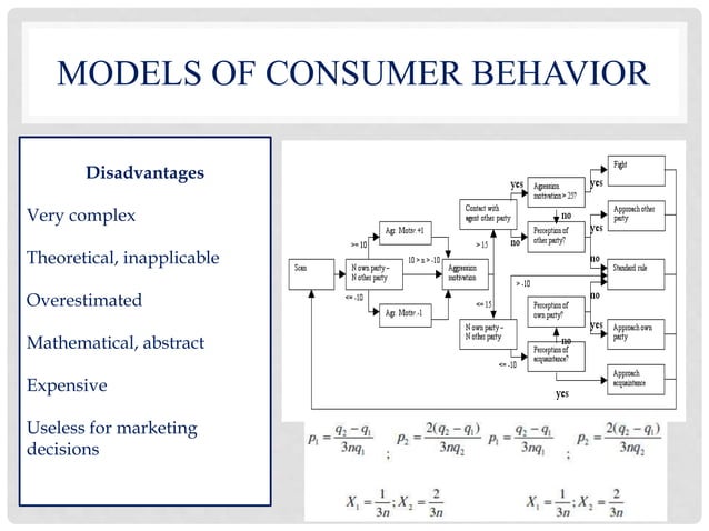 Lecture 2 theories and models of consumer behavior