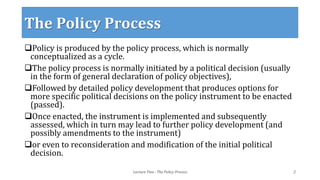 LECTURE 2 - The Policy Process.pptx