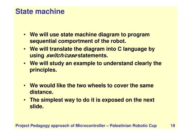 Lecture 2 timers, pwm, state machine IN PIC | PDF