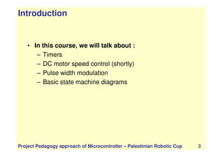 Lecture 2 timers, pwm, state machine IN PIC | PDF