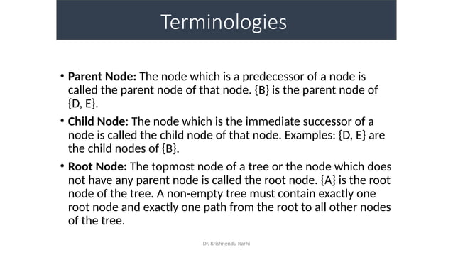 Lecture 2-Trees in Data Structure Complete Lecture Slide | PPTX