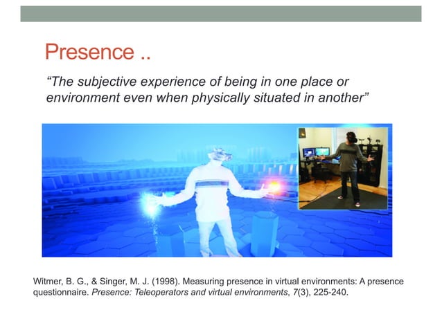 COMP 4010 - Lecture 2: VR Technology | PPT