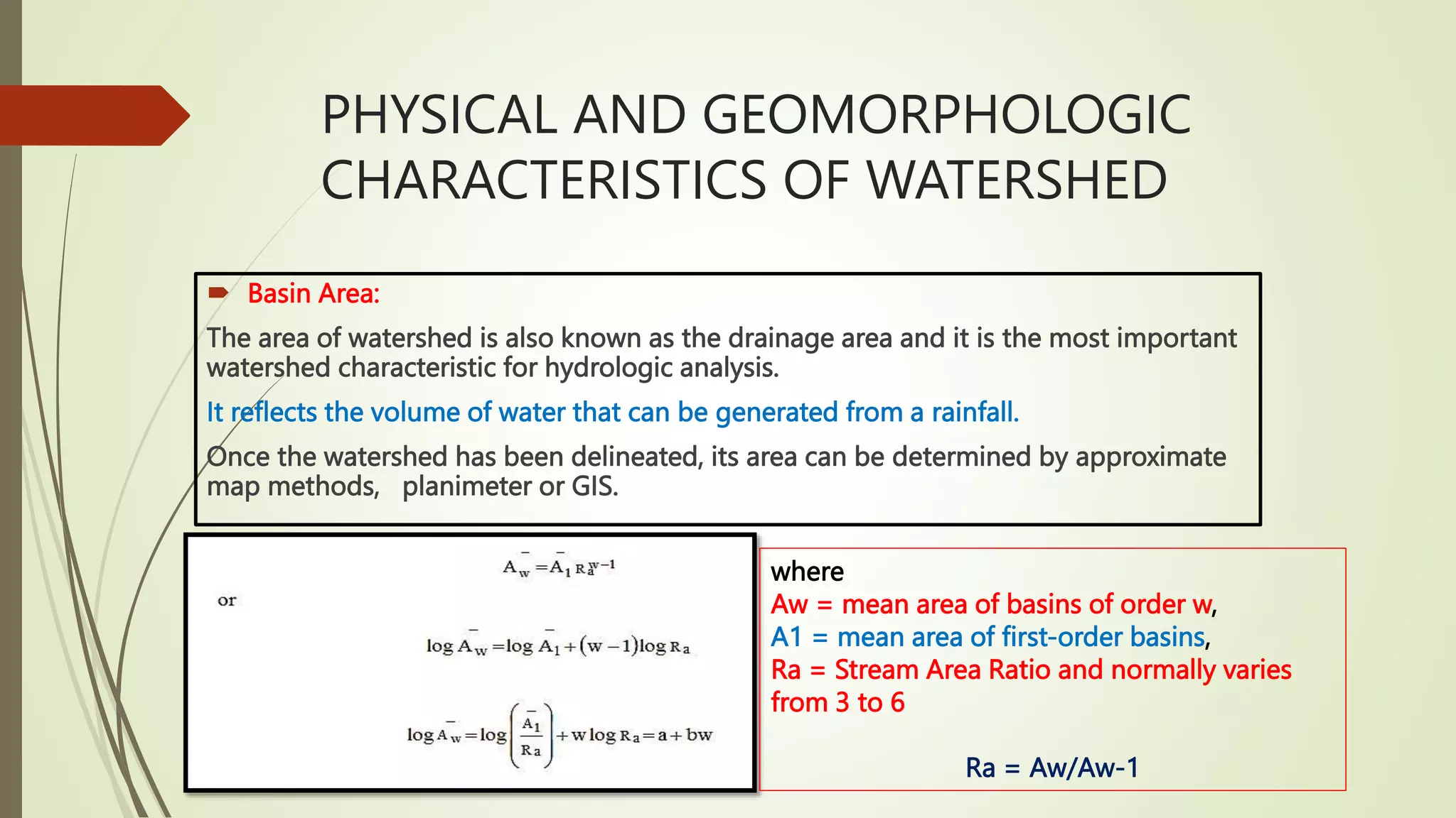 LECTURE 2- WATERSHED CLASSIFICATION AND MEASUREMENTS.pptx