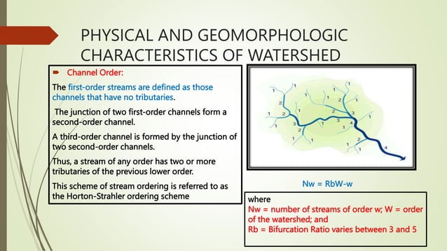 LECTURE 2- WATERSHED CLASSIFICATION AND MEASUREMENTS.pptx | Geology ...