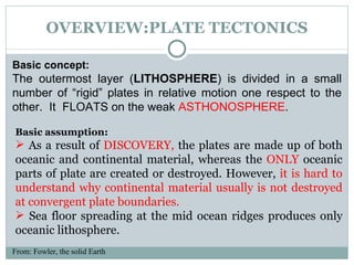 ÖNCEL AKADEMİ: SOLID EARTH GEOPHYSICS | PPT