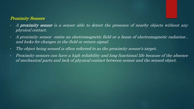 Robot Sensing Systems - 3 | PPTX | Physics | Science