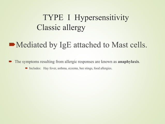 Hypersensitivity - medical information ( a detailed study ) | PPT
