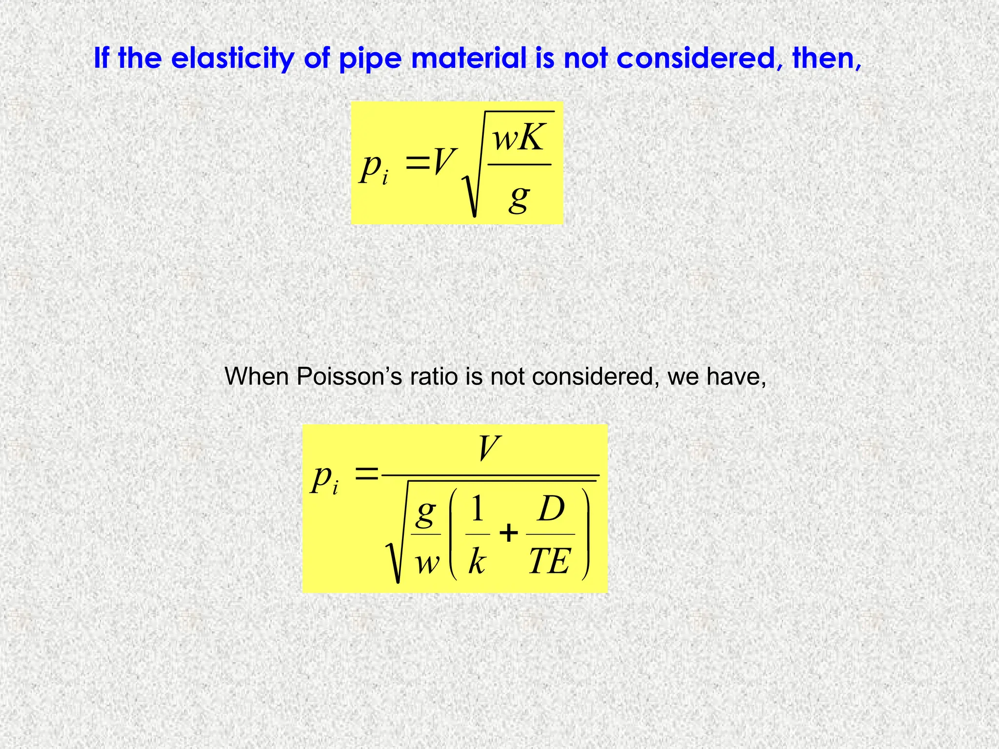Siphon pipe and water hammer in pipes effects | PPT