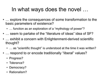 Lecture 20 - Cyberpunk and Biopunk | PDF