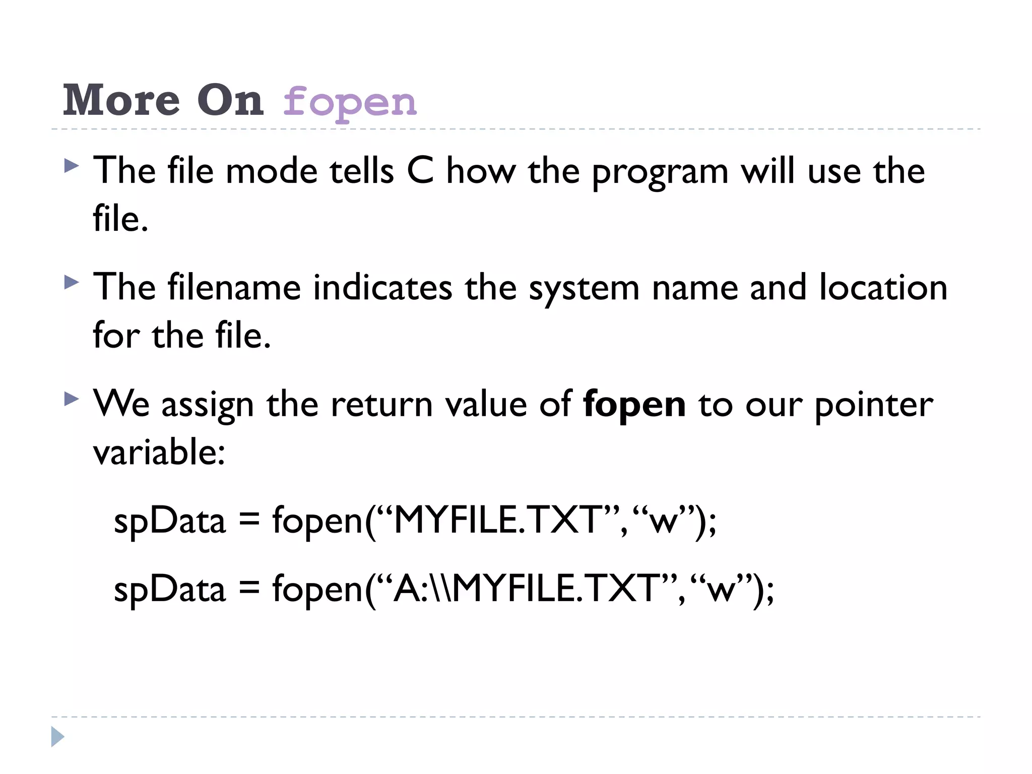 Lecture 20 - File Handling | PPT | Programming Languages | Computing