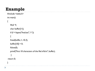 Lecture 20 - File Handling | PPT | Programming Languages | Computing