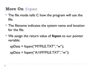 Lecture 20 - File Handling | PPT | Programming Languages | Computing
