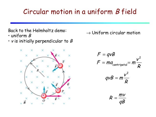 Lecture 20 magnetic field, field lines, moving chages.