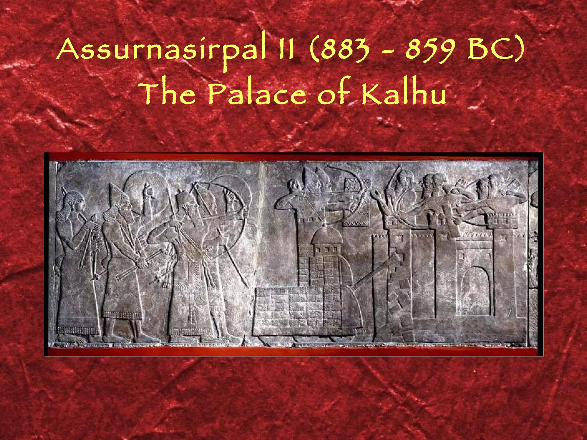 Lecture 20 neo-assyrian empire (b) | PPT