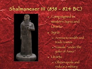 Lecture 20 neo-assyrian empire (b) | PPT
