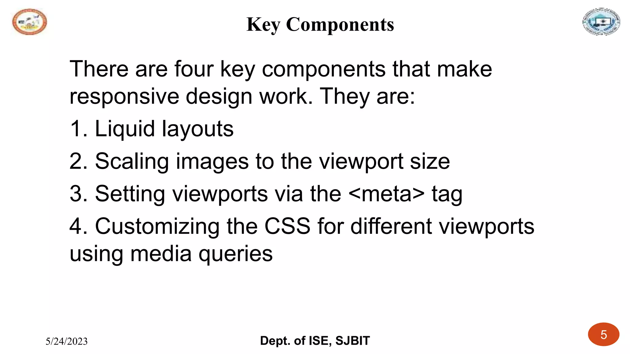 Lecture20-Responsive Design.pptx | Web Development | Internet