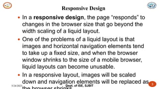 Lecture20-Responsive Design.pptx | Web Development | Internet