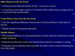 Lecture20 Traditional Architecture Of Kuwait And The Reg B Ym | PPT