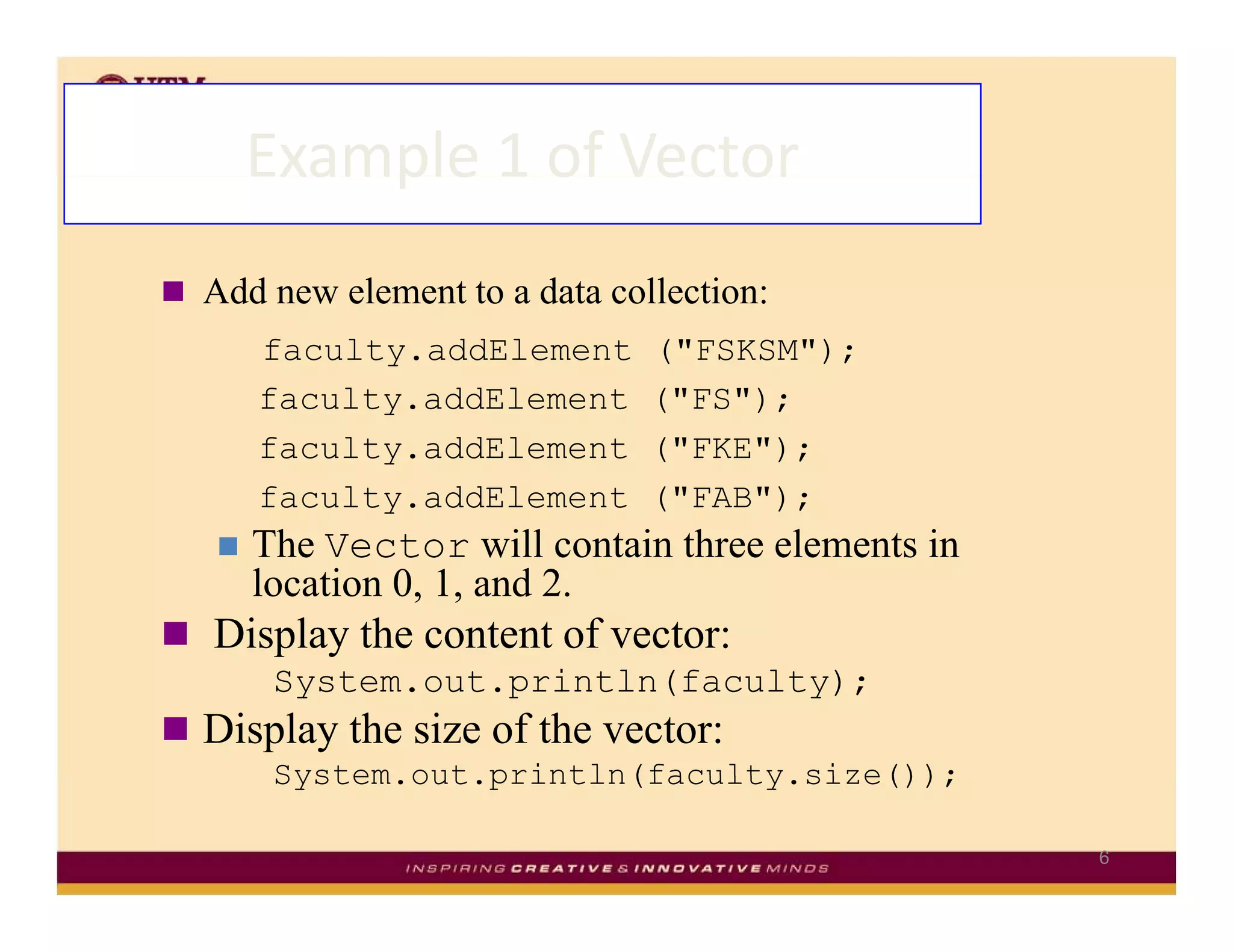 Lecture20 vector | PDF | Programming Languages | Computing