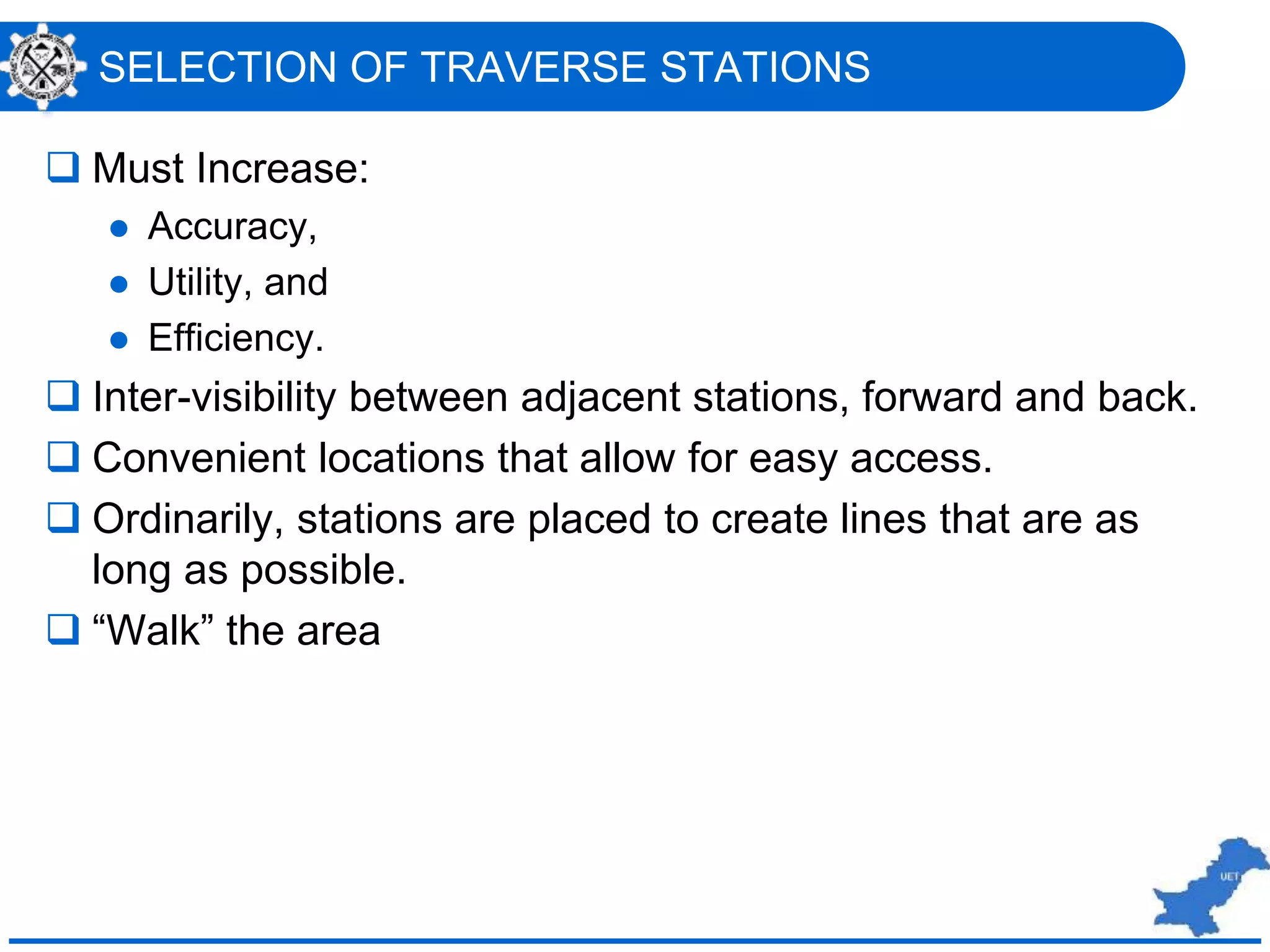 Lecture 10 traversing | PPTX